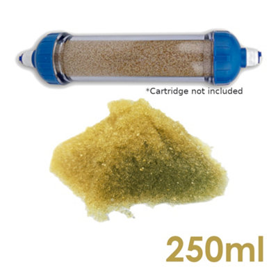 Inline DI Resin Cartridge - 1/4" Push Fit Refillable Cartridge Filled ...