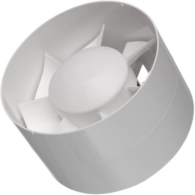 Inline Extractor Fan 125mm / 5" with Timer DuctExhaust Hose Pipe Ventilator