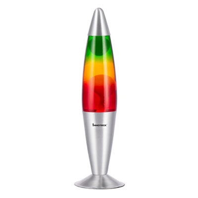 Innoteck 16" Soothing Motion Lava Lamp - Multicolour Rainbow Lava ...