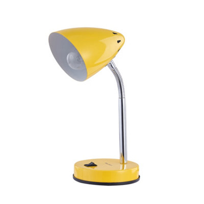 Innoteck Cone Flexible Neck Desk Lamp - Yellow