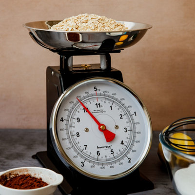 Innoteck Essentials Stainless Steel Mechanical Kitchen Scale (5Kg ...