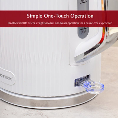 Innoteck Kitchen Pro 1.7L Cordless Ridged Electric Kettle - 3KW Fast ...