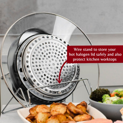 Innoteck Kitchen Pro 17L Halogen Air Fryer with Adjustable Temperature ...