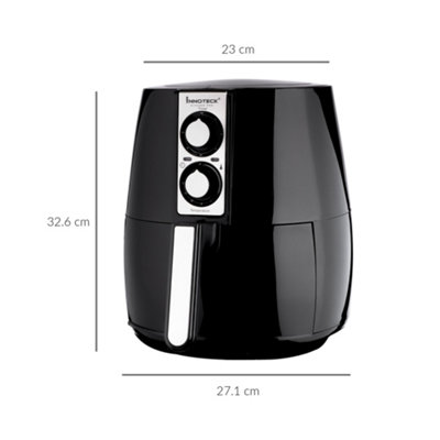 INNOTECK Kitchen Pro Air Fryer - 4 Litre - Black (DS-5271)