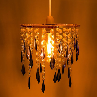 Innoteck Ocean Ceiling Chandelier Acrylic Lightshade - Blue