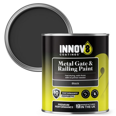 Innov8 Coatings Metal Gate & Railing Paint - 750 ml - Satin Finish