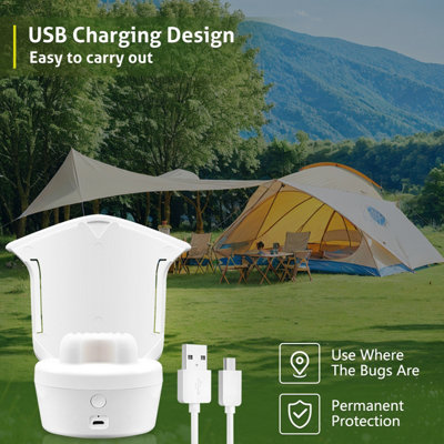 Insect Fly Trap Light, New USB Rechargeable Insect Light Trap for Fruit ...