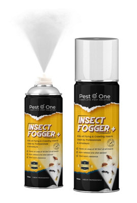 Insect Fogger for Fleas Bed Bug, Flies, Moths Bomb Fogger kill all One ...