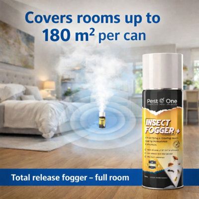 Insect Fogger for Fleas Bed Bug, Flies, Moths Bomb Fogger kill all One ...