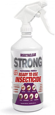 Insectaclear Strong Phobi Dose RTU (1 Litre) Fleas Bed bug Housefly ...