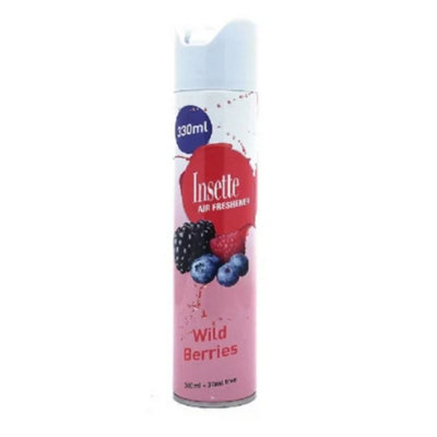 Insette Air Freshener Spray, Wild Berries, 300ml
