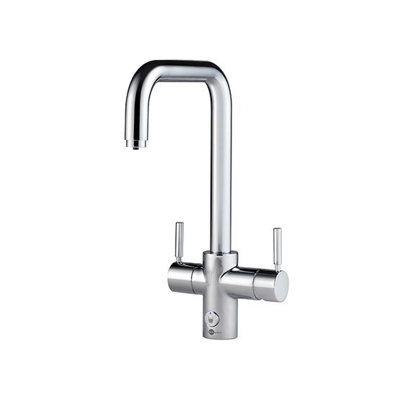 InSinkErator 4N1 Touch Chrome U Shape Instant Filtered Steaming Hot and ...