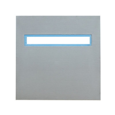 INSL8 Linear Wet Room Tile-On Shower Tray with Gold Grate Diagonal ...