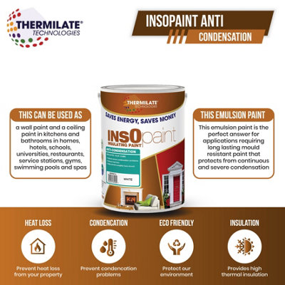 InsOpaint Anti Condensation Paint - Stops Condensation on Interior ...