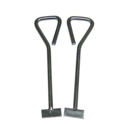 Inspection Cover Manhole Lifting Keys X2 12" (Man Hole Drain Lid Lifter)