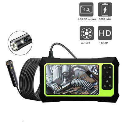 Inspection Endoscope Dual Lens 5.5mm Waterproof 1080P HD Borescope ...