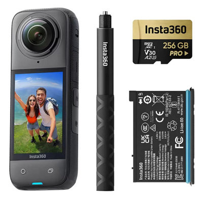 Insta360 X4 Adventure Camera Kit - 8K 360 Action Cam, FlowState ...