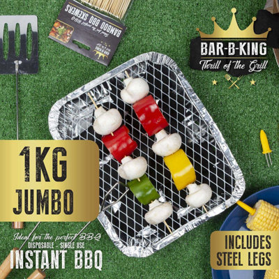 Instant Barbeque Grill, Real Charcoal BBQ, 1Kg BBQ