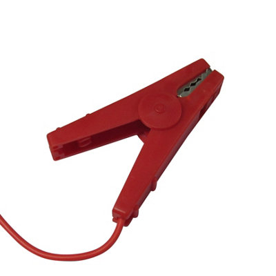 Insulated Electric Fencing Crocodile Clips X2 (Double Ended Alligator ...
