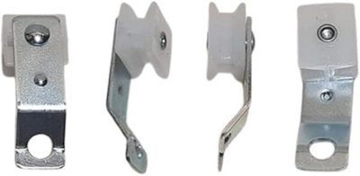 Integra Metal Pendulum Slides Heavy Duty Curtain Track Gliders Classic ...