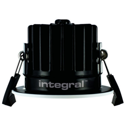 Integral LED 6W Low Profile Fire rated Downlight with Integrated Bulb ...