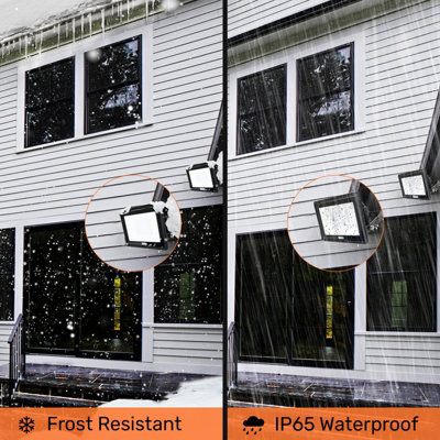 Integrated PIR LED floodlight with faster connector 30W, 3000 Lumens ...