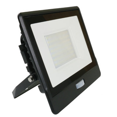 Integrated PIR LED floodlight with faster connector 50W, 5000 Lumens ...