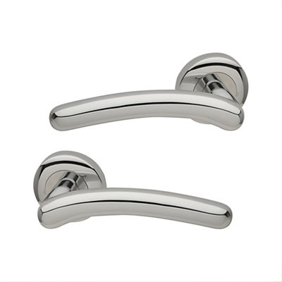 Intelligent Hardware - Internal Door Handle - Pair - Lever on Round ...
