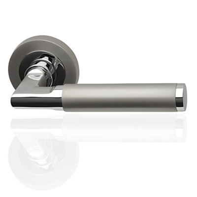 Intelligent Hardware - Internal Door Handle - Pair - Lever on Round ...