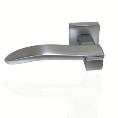 Intelligent Hardware - Internal Door Handle - Pair - Lever on Square ...