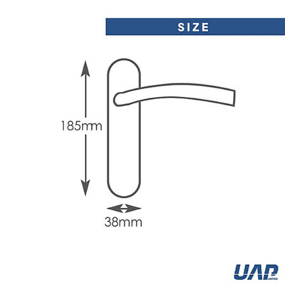 Intelligent Hardware - Internal Door Handle - Scimitar - Lever on ...