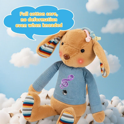Interactive Baby Musical Plush Toy Touch Sensor Stuffed Animal with ...