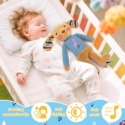 Interactive Baby Musical Plush Toy Touch Sensor Stuffed Animal with ...