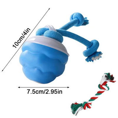Interactive Smart Dog Ball Toy with Rope for Puppy Dental Health ...