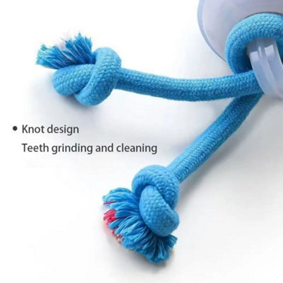 Interactive Smart Dog Ball Toy with Rope for Puppy Dental Health ...
