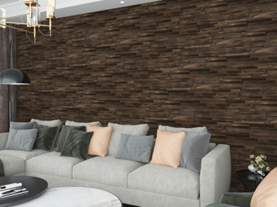 INTERBUILD ACACIA SOLID WOOD WALL PANELS 1219 X 152 X 10 MM, 5-PACK ...