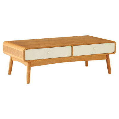 Interiors By Premier 2 Drawers Coffee Table, Scandinavian Display Table ...
