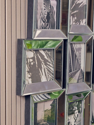 Interiors by Premier 9 Photo Mirrored Collage Frame