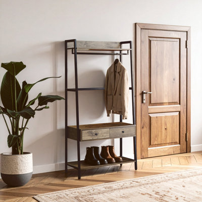 Interiors by Premier Bradbury Dark Oak Storage Unit | DIY at B&Q