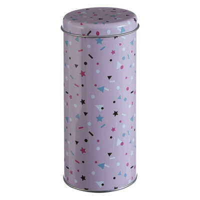 Interiors by Premier Cheerful Design Round Storge Canister, Durable ...