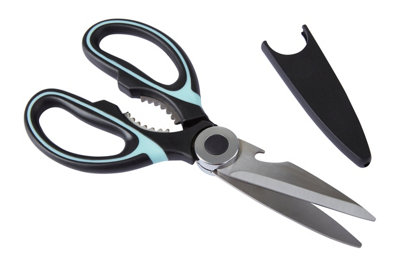 Interiors by Premier Comfortable Black And Pastel Green Scissors ...