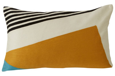 Interiors by Premier Diagonal Design Cushion