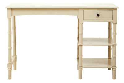 Interiors by Premier Functional Antique Pearl Pine Desk, Classic ...