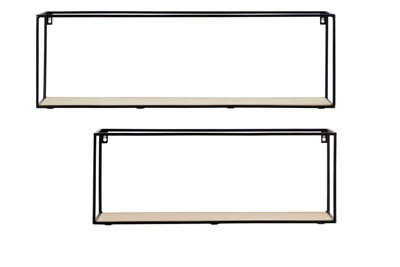 Interiors By Premier Functional Design Cuboid Shelves, Stylish Wall ...