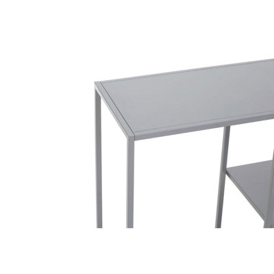 Interiors By Premier Functional Design Grey Metal Console Table ...