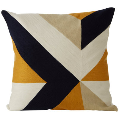 Interiors by Premier Geometric Abstract Pattern Cushion
