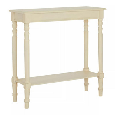 Interiors by Premier Heritage Antique White Console Table