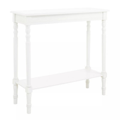 Interiors by Premier Heritage White Rectangular Console Table