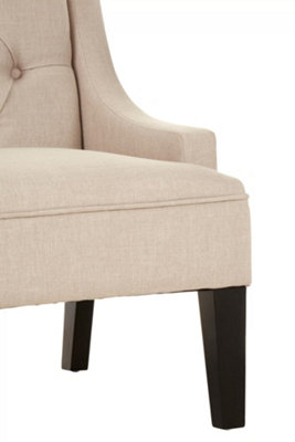 Interiors by Premier High Back Bench, Comfy Padded Velvet Seat, Built ...