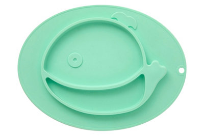 Interiors by Premier Light Green Food Plate, Stain Resistant Food Plate ...